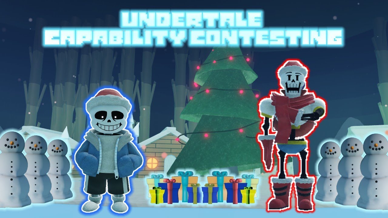 [EVENT] - Undertale Capability Contesting - Santa Papyrus - YouTube