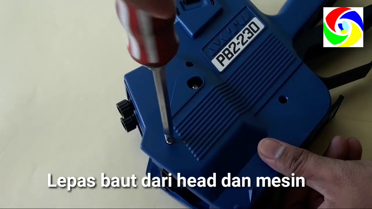 CARA BONGKAR DAN PASANG HAND LABEL SATO PB2-230 - YouTube