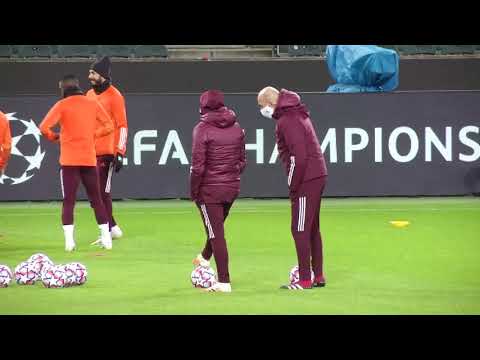Real Madrid train in Germany ahead of Moenchengladbach encounter