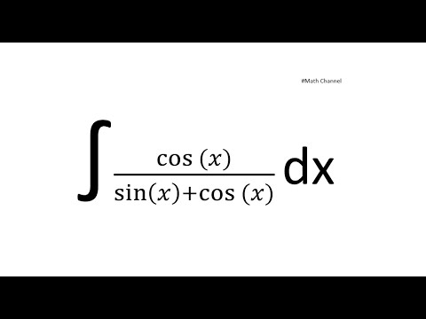 cos(x)/sin(x)+cos(x) 'in integrali ( integral of cos(x)/sin(x)+cos(x ...