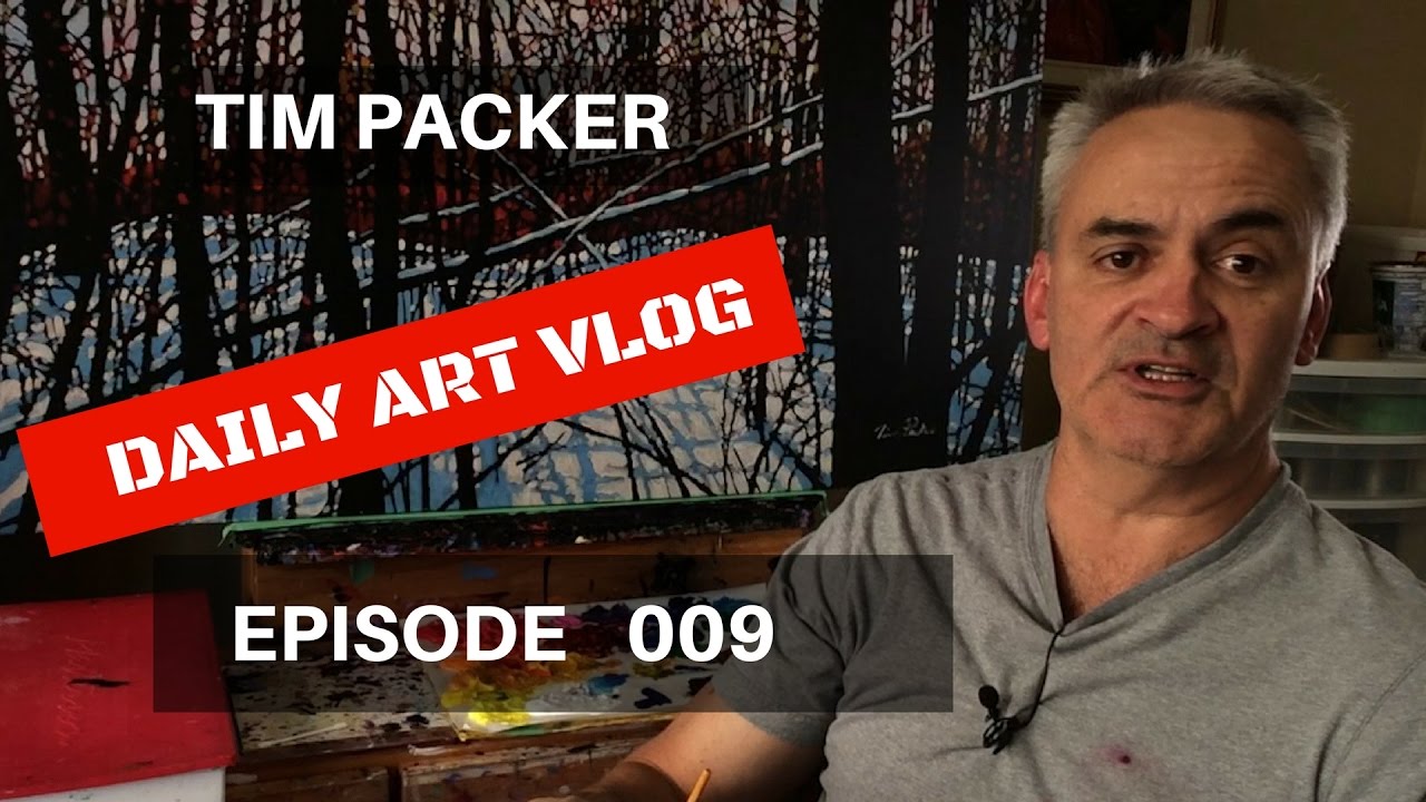 Brooke Wins An Award! - Tim Packer Daily Art Vlog - Episode 009 - YouTube