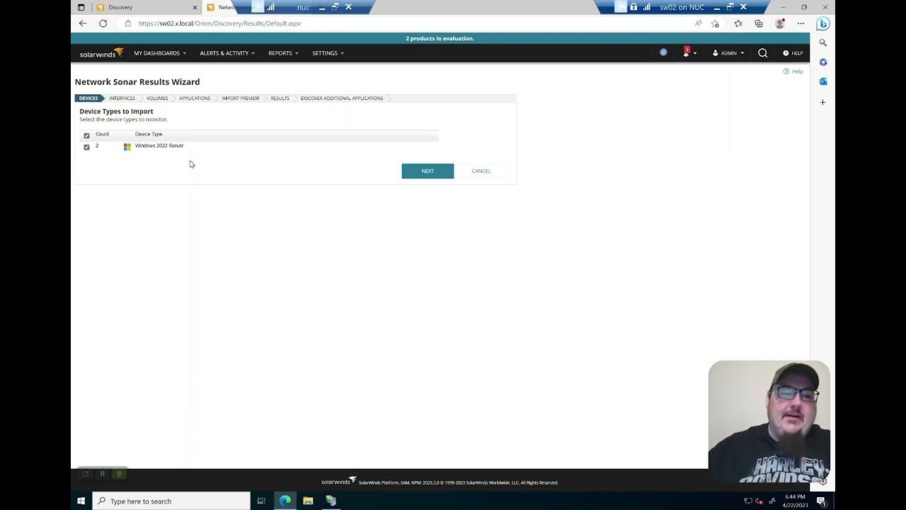 Adding Multiple Nodes in Solarwinds using Discovery Central - YouTube