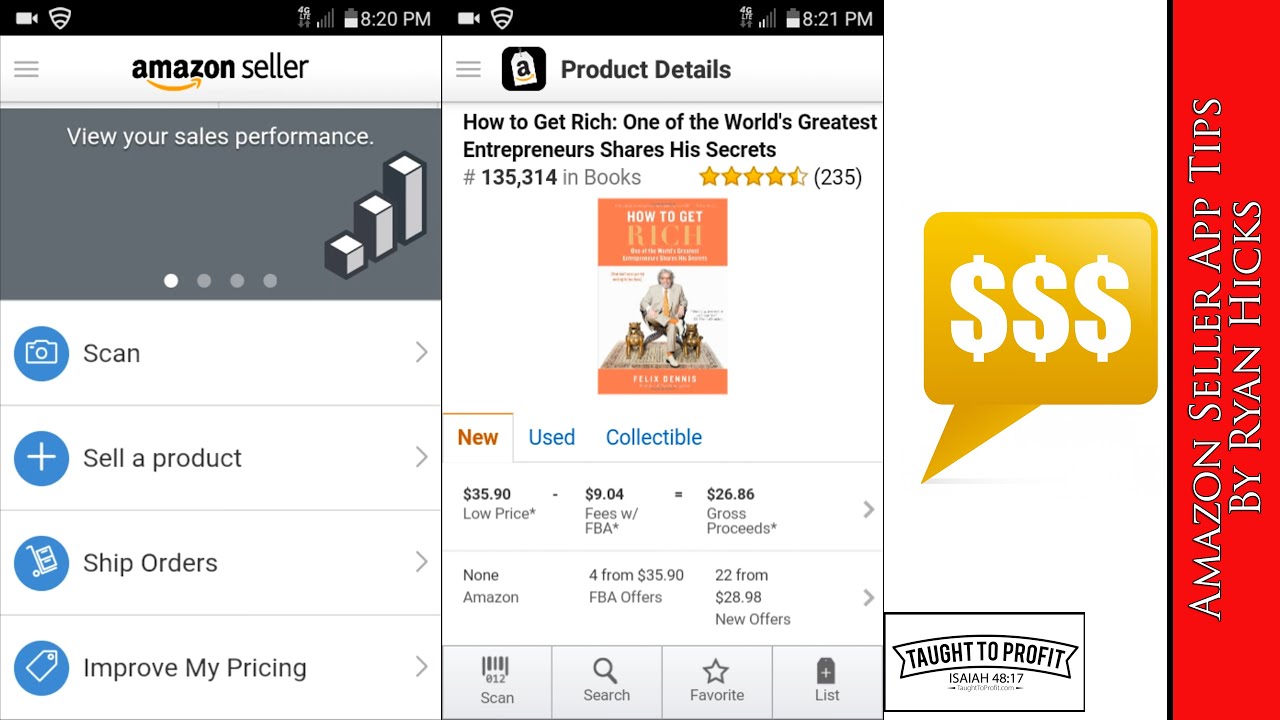 Amazon Seller App Basic Tips For Use - Amazon FBA Fulfillment By Amazon ...