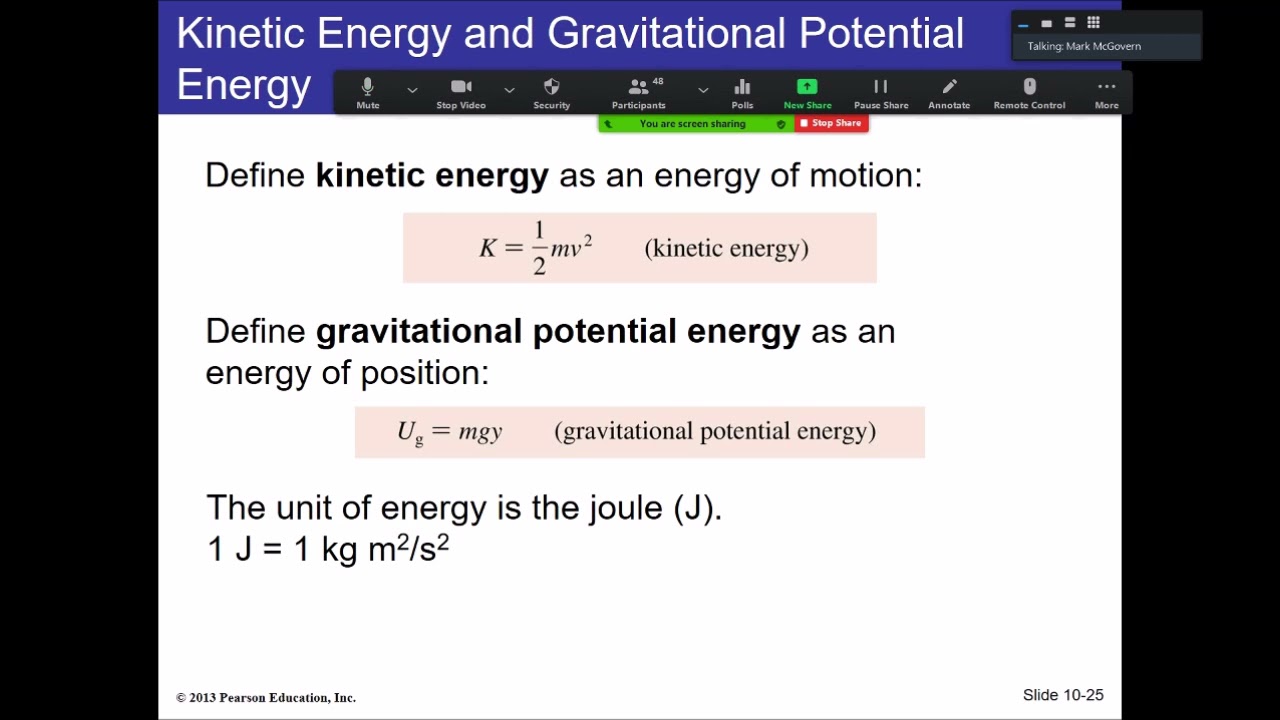 PHYS 110 - Chapter 6 Part 1 - Work - YouTube