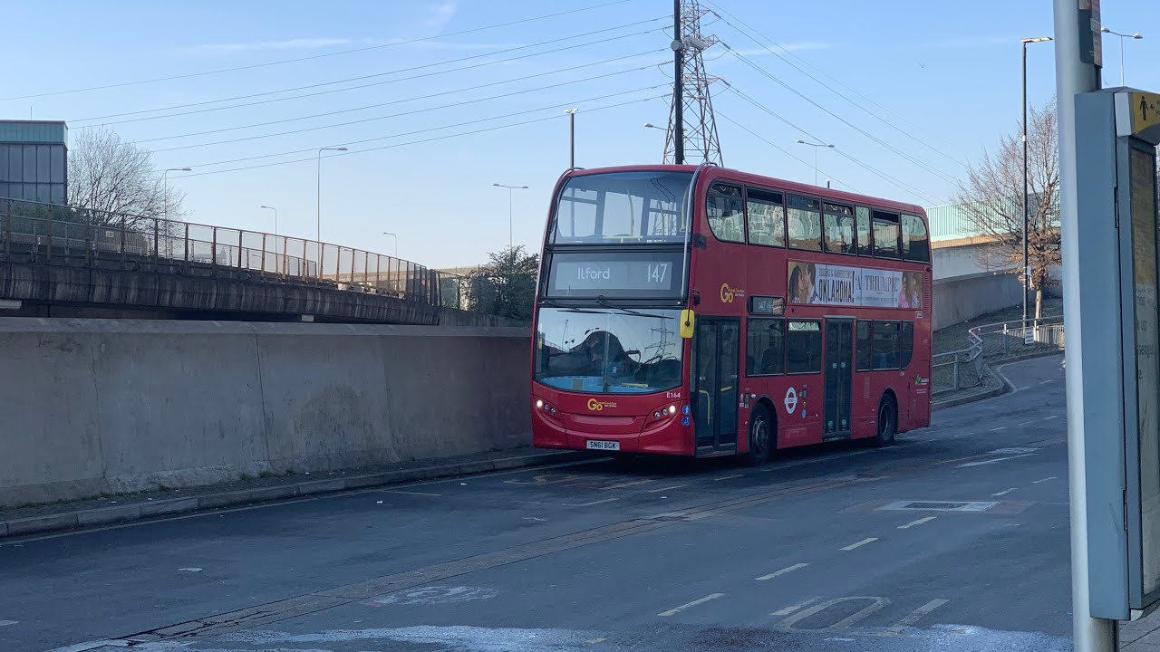 [DIVERSION]|147 Ilford,Hainault Street-Canning Town Station|E164(SN61 ...