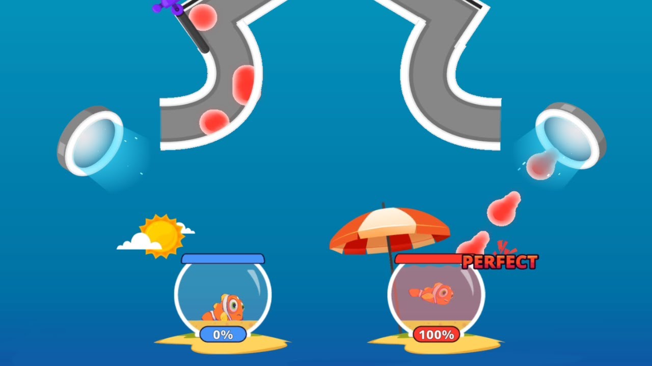 Water Puzzle Fish Rescue Pull Pin: Fun Game All Levels Answer Gameplay ...