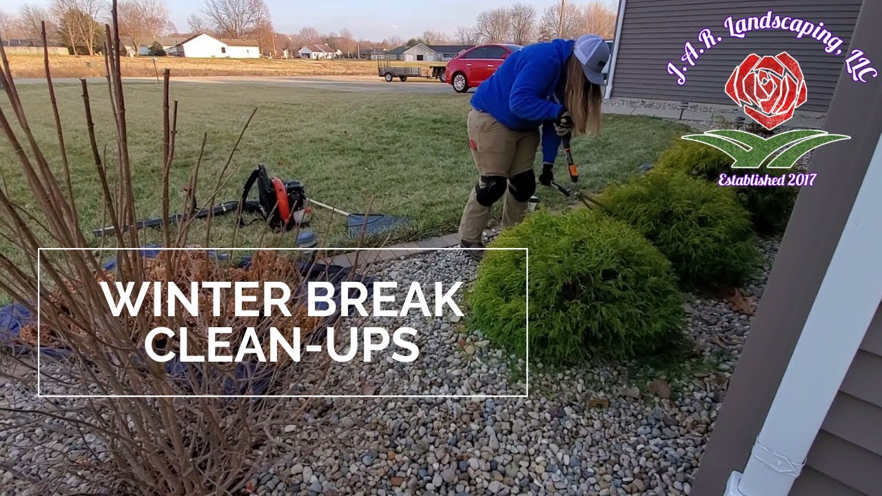 Winter Break Clean-ups - YouTube