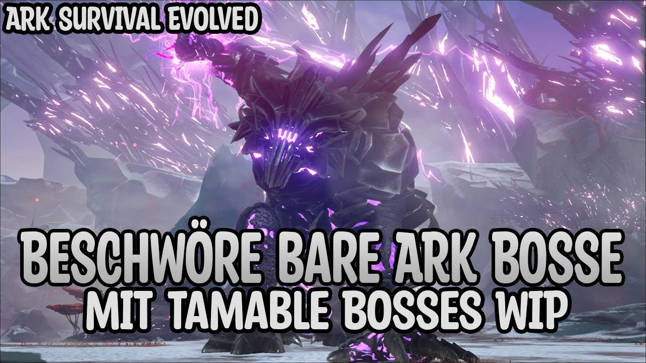 Beschwöre bare ARK Bosse mit Tamable Bosses WIP von der Spinne von der ...