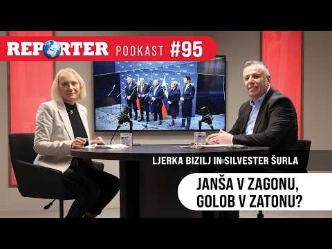 Reporter podkast #95: Janša v zagonu, Golob v zatonu?