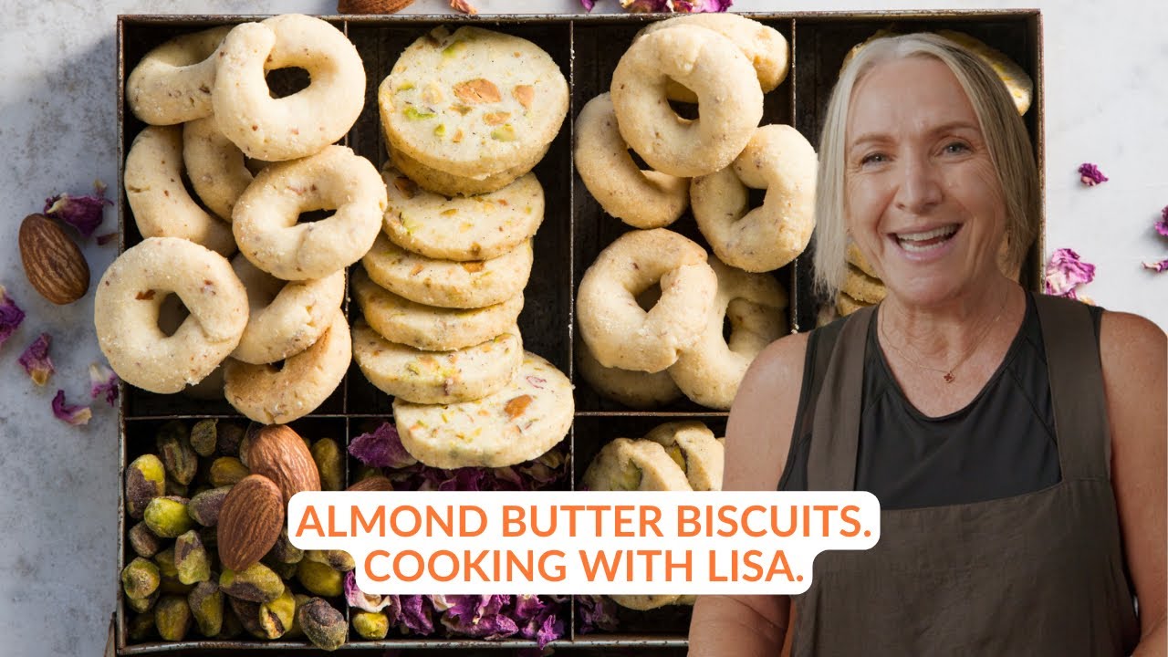 Almond Butter Biscuits.Cooking with Lisa. - YouTube