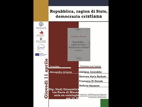 Repubblica, ragion di Stato, democrazia cristiana