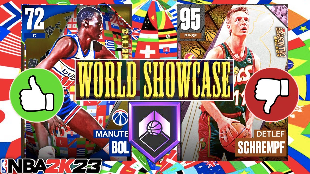 NEW SEASON 2 WORLD SHOWCASE CARDS IN NBA 2K23 MyTEAM! WHICH PLAYERS ARE ...