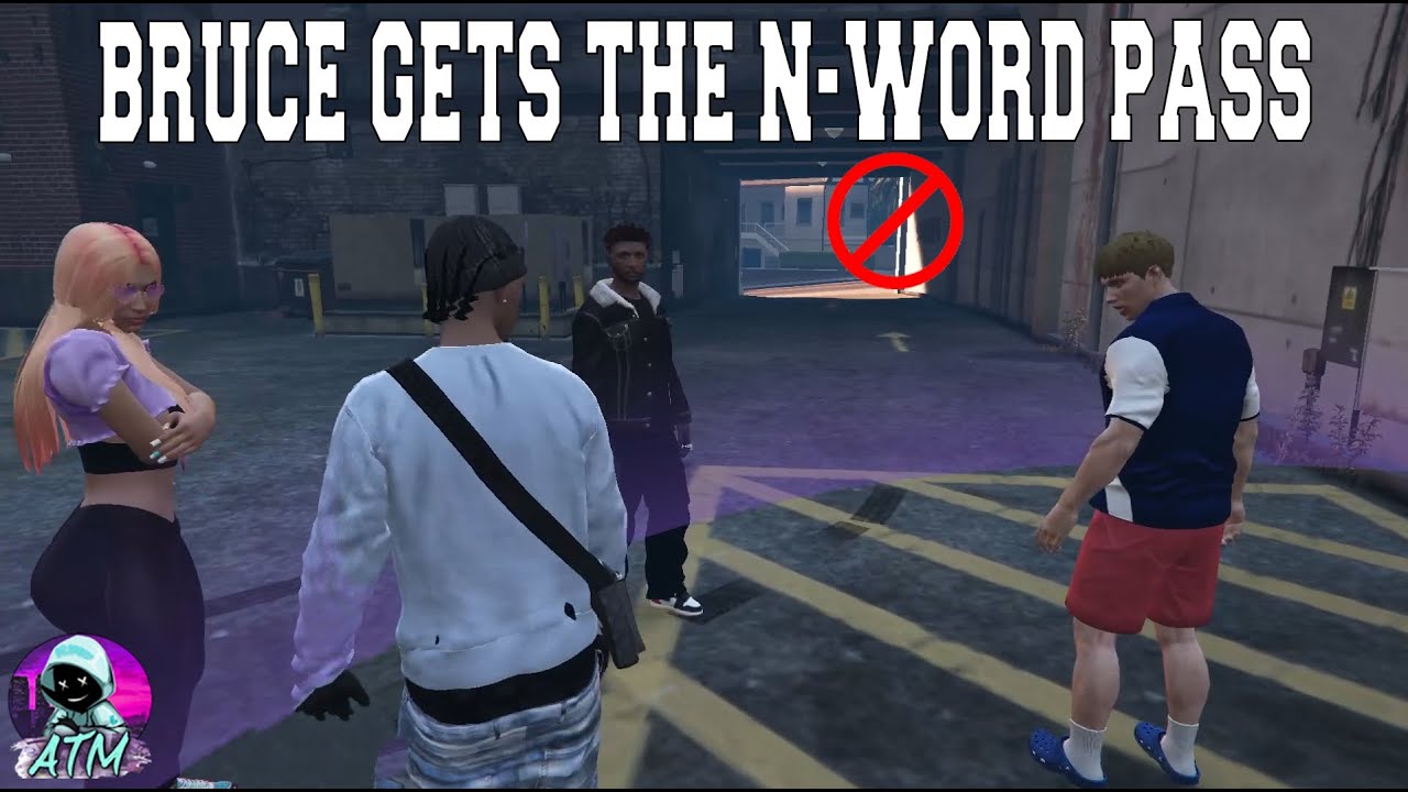 Bruce Gets The N-WORD Pass😂 | ATM RP Mularjuice Server | GTA RP London ...