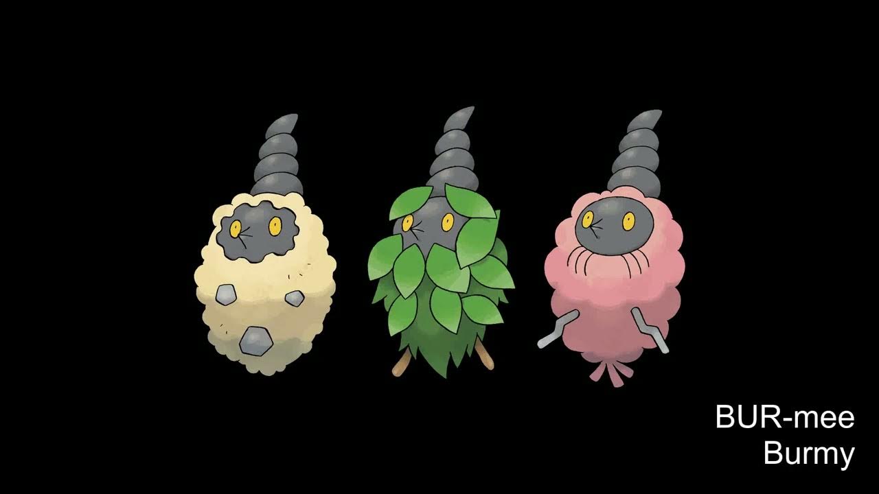 How to Pronounce Burmy (American English) Generation 4 - YouTube