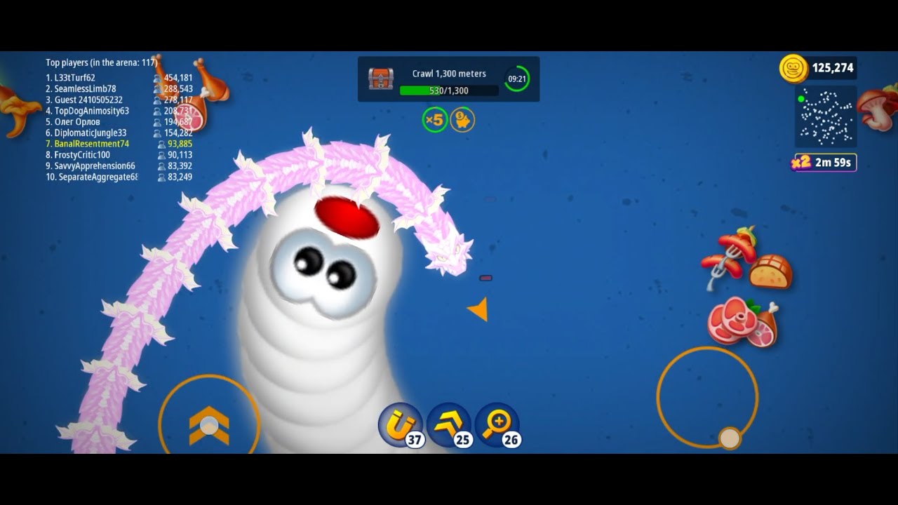 Worms Zone : 👍 Like And Subscribe 100k😖 Target 🔥😈☠️ - YouTube