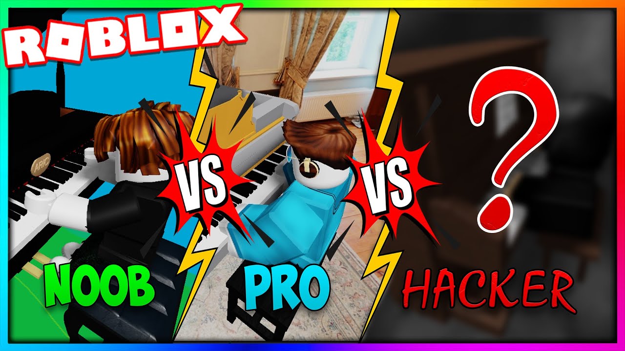 NOOB vs PRO vs HACKER in Roblox Got Talent - Piano || BAD GUY - YouTube