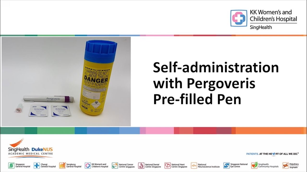 Self-administration with Pergoveris Pre-filled Pen - YouTube
