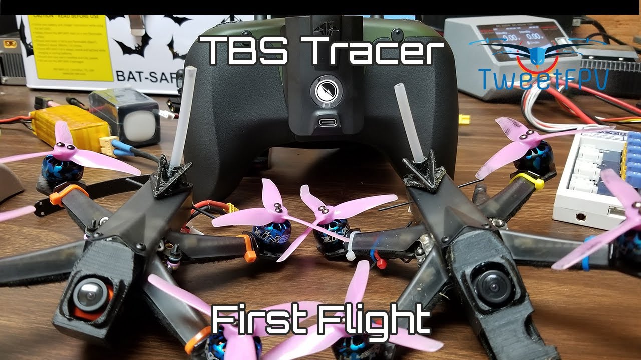 TBS Tracer vs Crossfire. Tracer first packs back to back. - YouTube