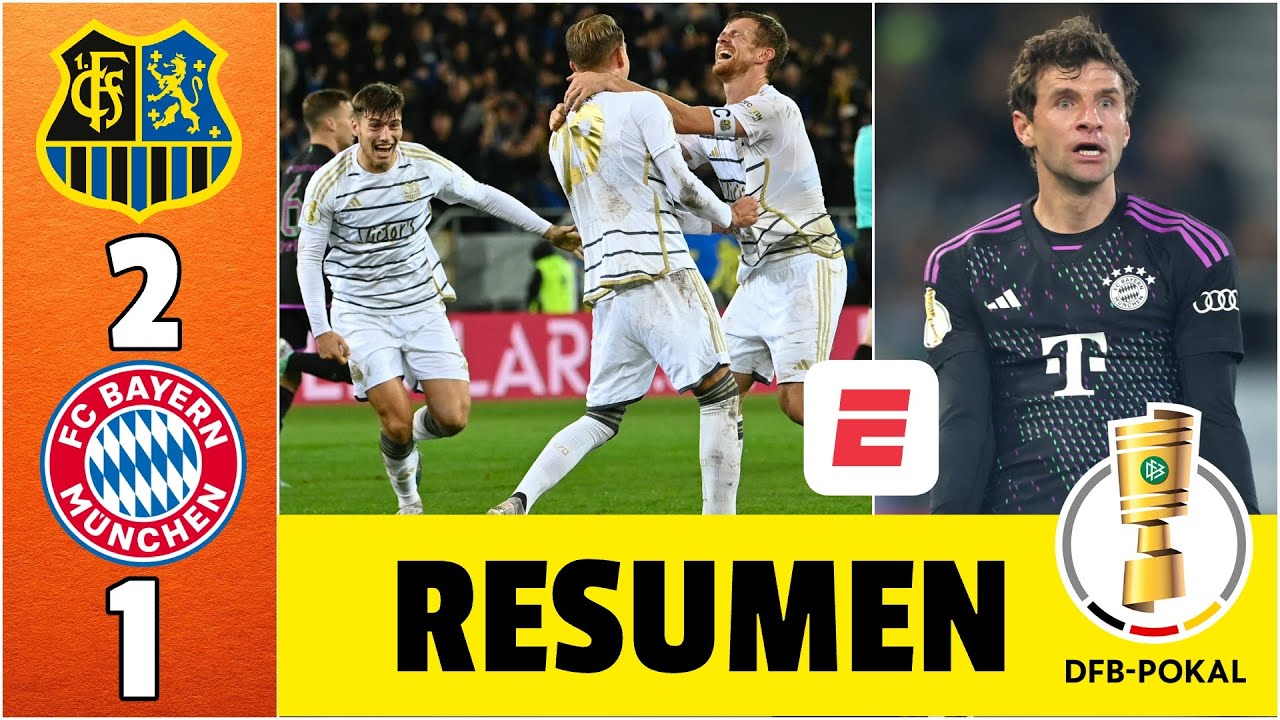 RESULTADO HISTÓRICO. Bayern Munich, ELIMINADO por el Saarbrücken de la ...