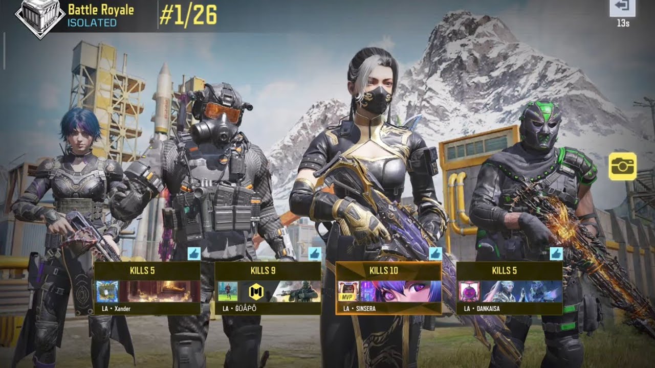 20240205, 8:16 PM, CODM BR Isolated Squad TPP @LORDASSASINclan - YouTube