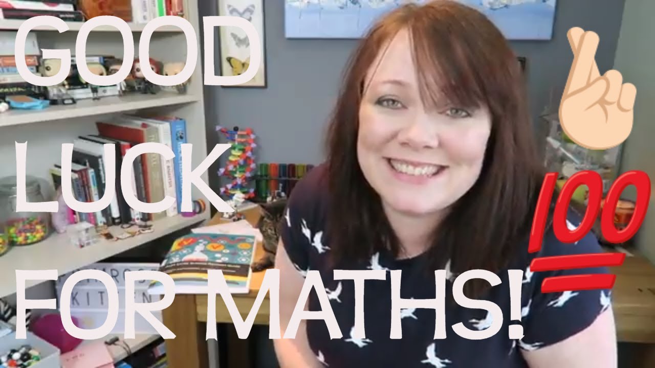 Good Luck for Maths 💯📝today!!! - YouTube