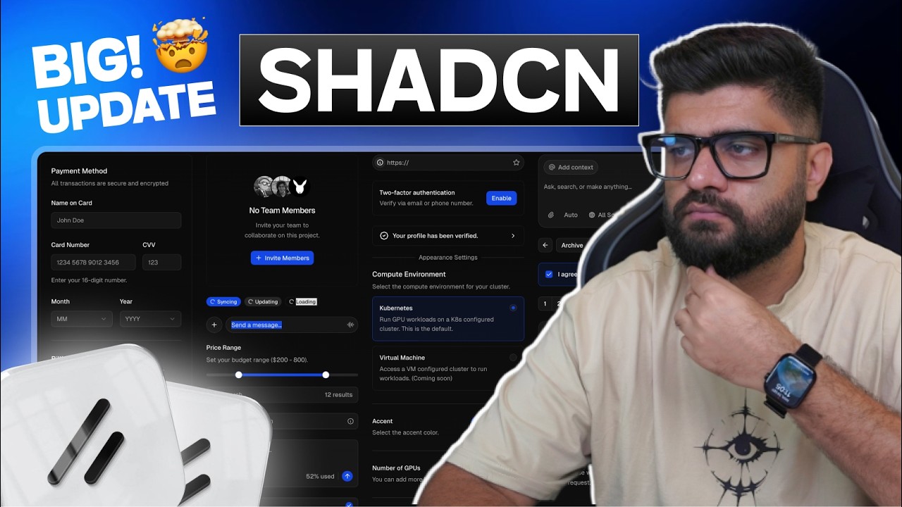 These Shadcn Components Will Make Your Life So Much Easier | Update ...