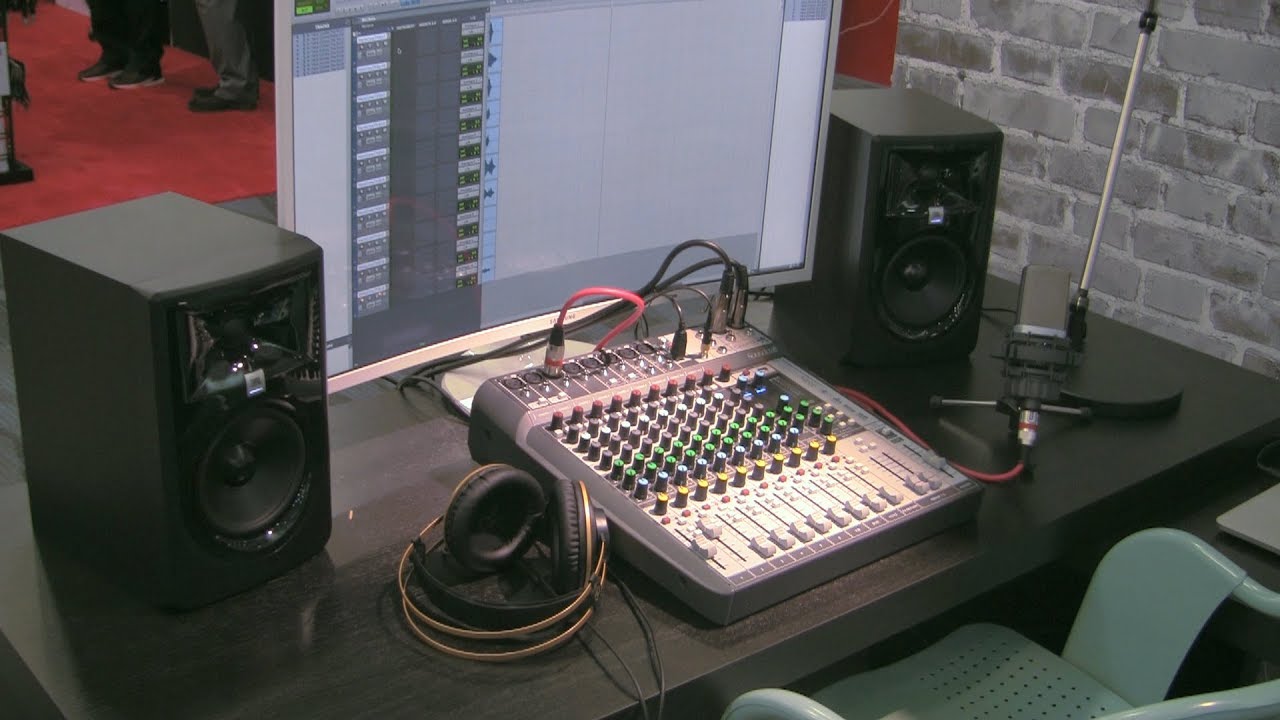 Harman Home Recording Studio | NAMM 2018 - YouTube