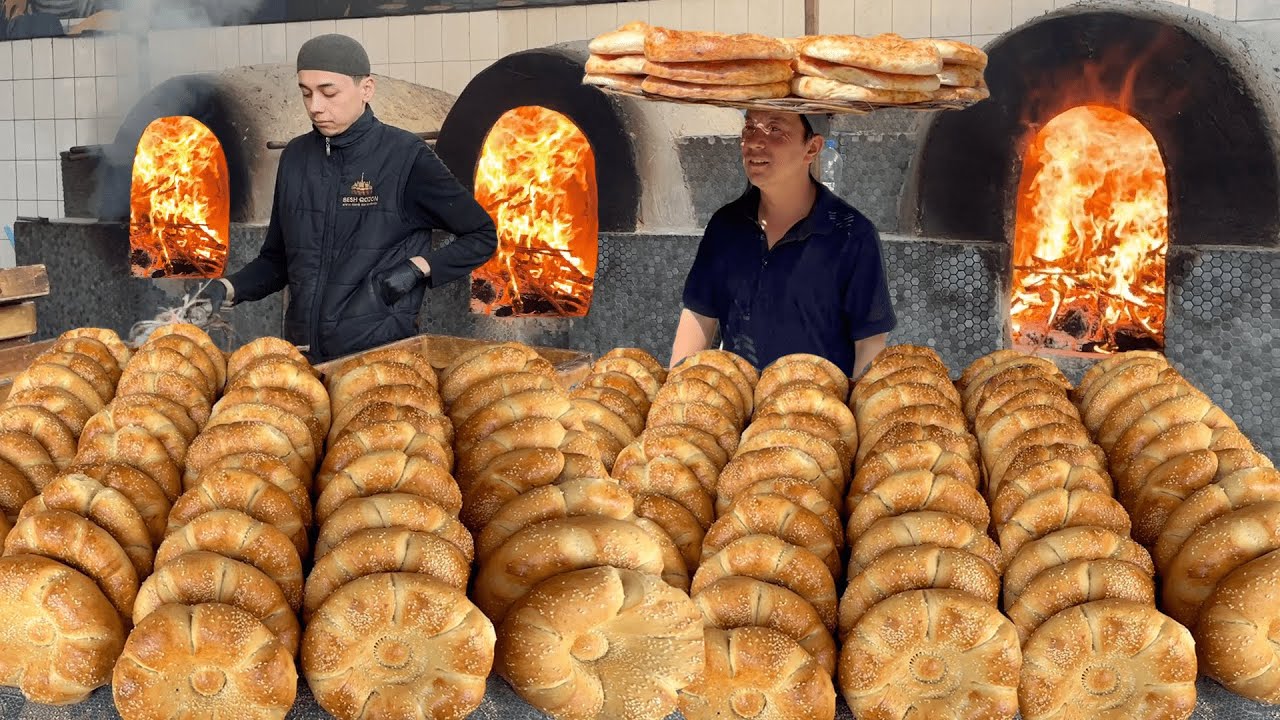 Legendary Bread! How to bake 5000 loaves a day | Street Food - YouTube