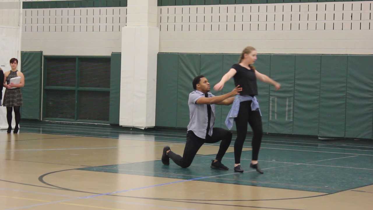 Desales University Dancing with Athletes! - YouTube