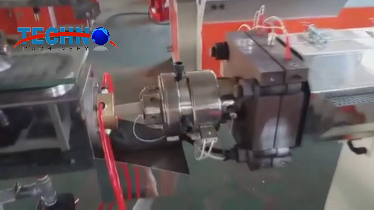 PE DIP Tube Extrusion Line - YouTube