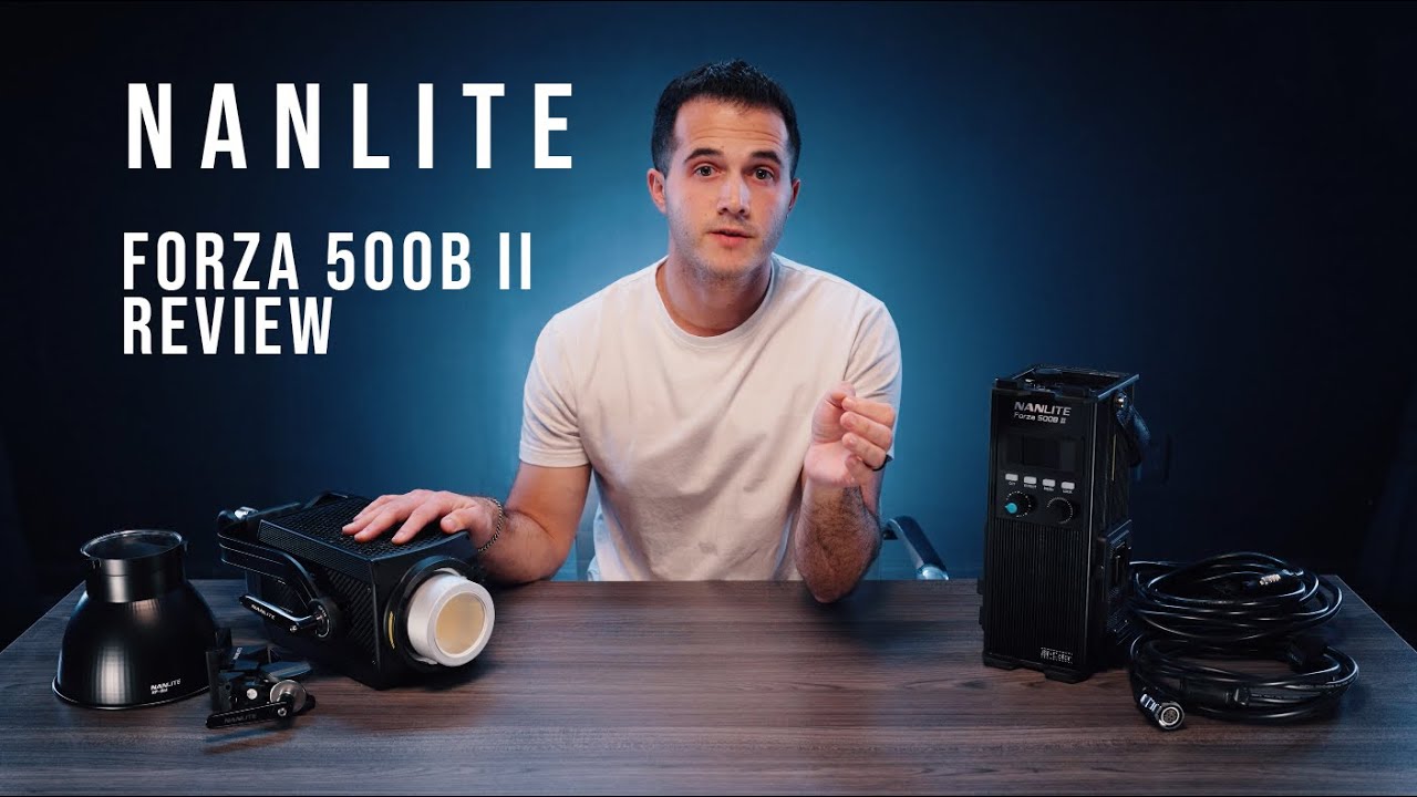 This LED light is a BEAST! | Nanlite Forza 500B II Review - YouTube