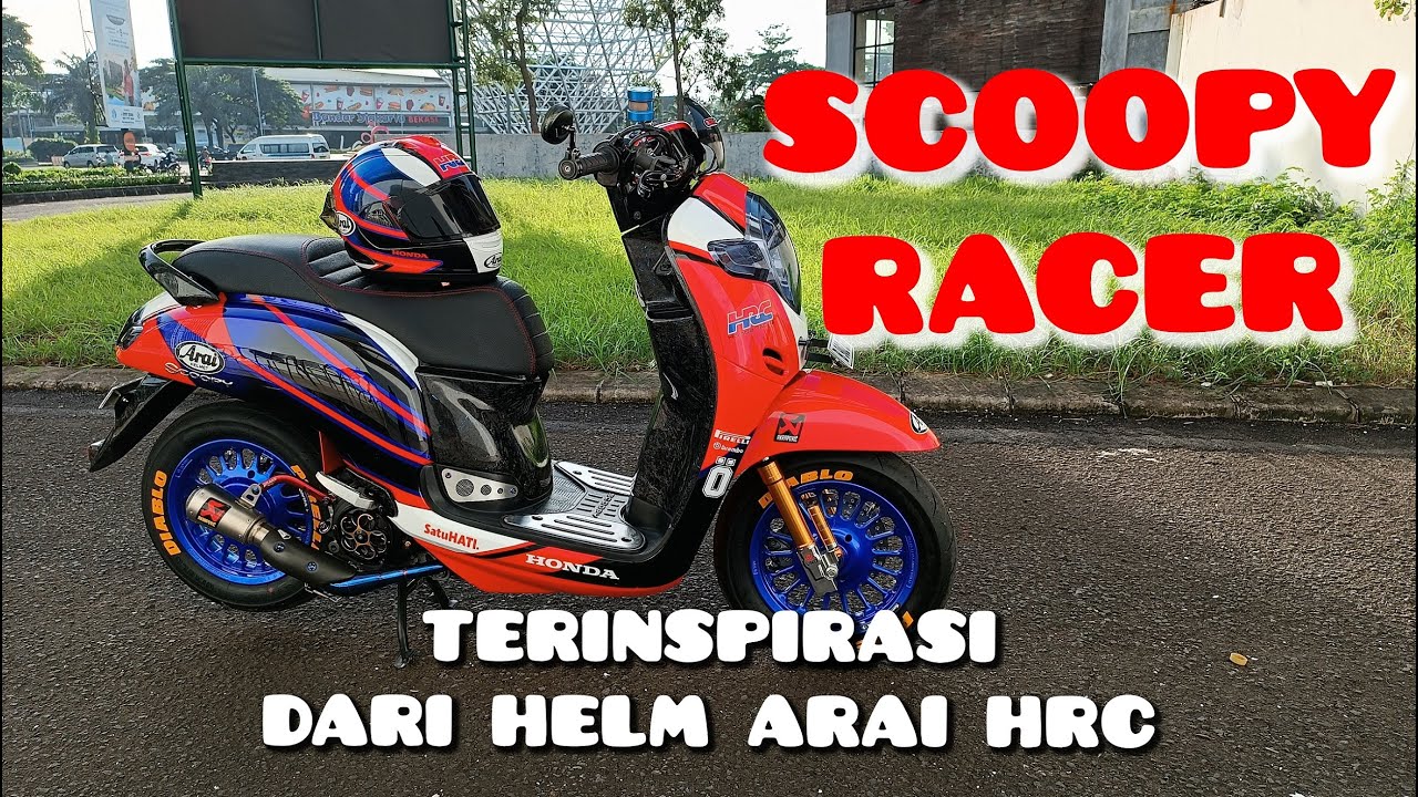 HONDA SCOOPY CAFE RACER - YouTube