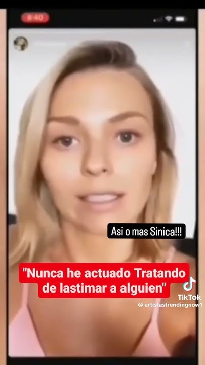 Irina Baeva le manda mensaje a Geraldine Bazán - YouTube