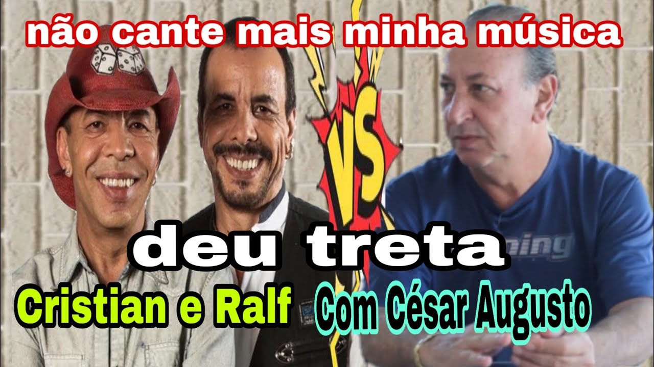 Veja a polêmica do compositor e produtor musical César Augusto com a ...