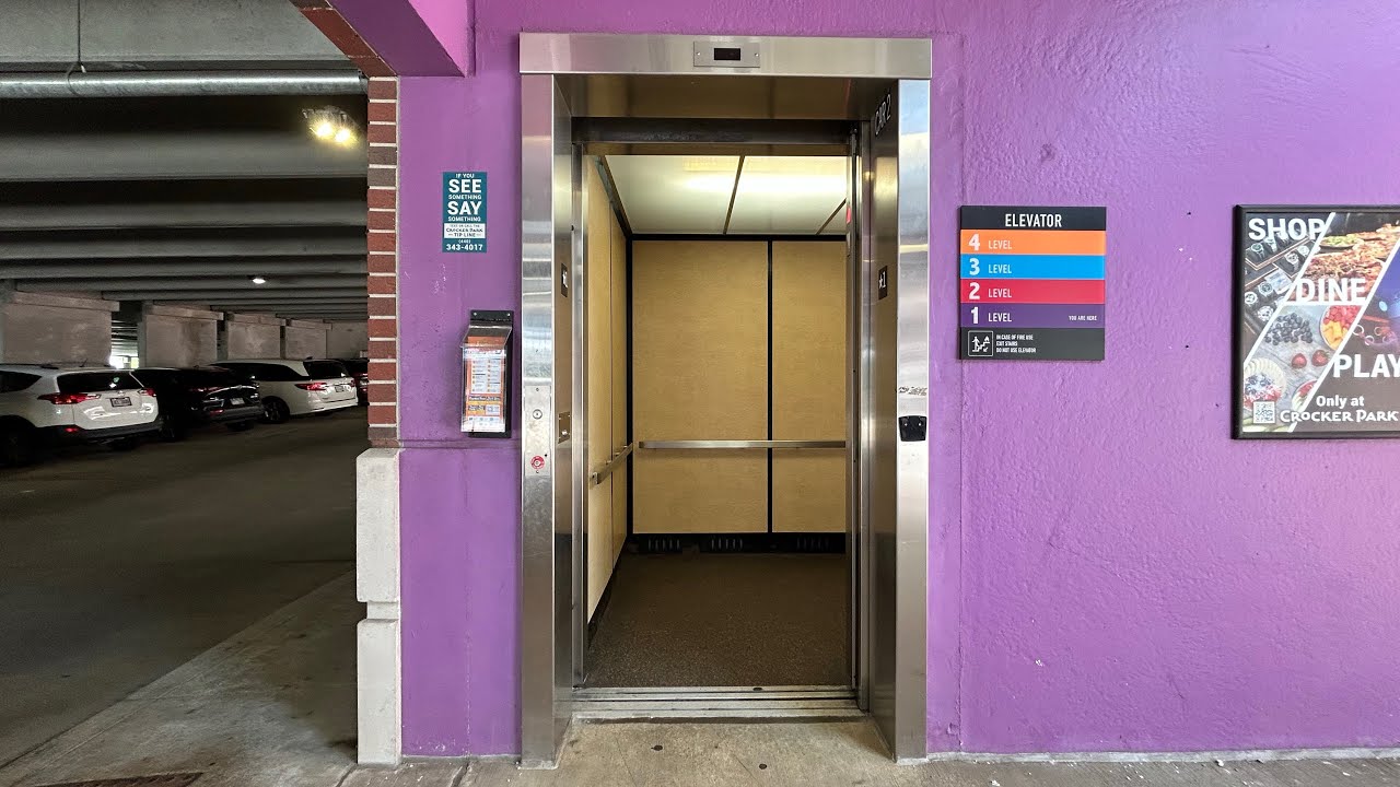 Schindler HT 330A Hydraulic Elevator at Market Square Garage Crocker ...