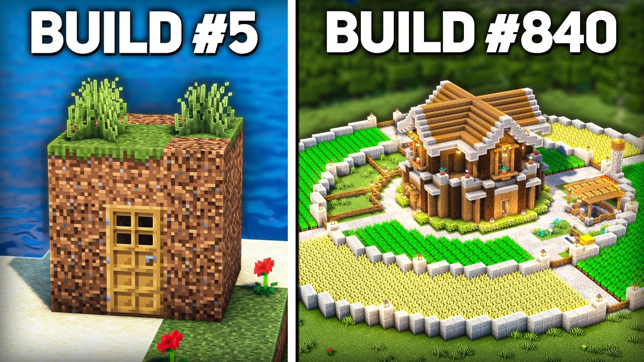 I Created 1000+ Minecraft Builds In 2 Years... This is Why - YouTube