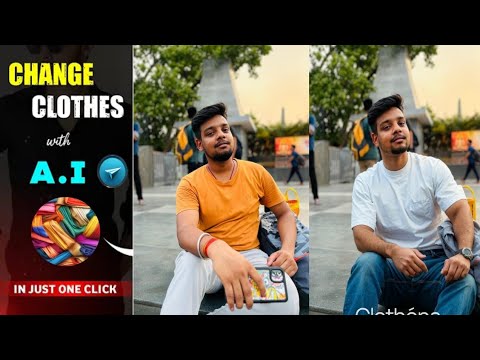 How to Change Clothes in Photo with AI | Change Clothes Using AI in One ...