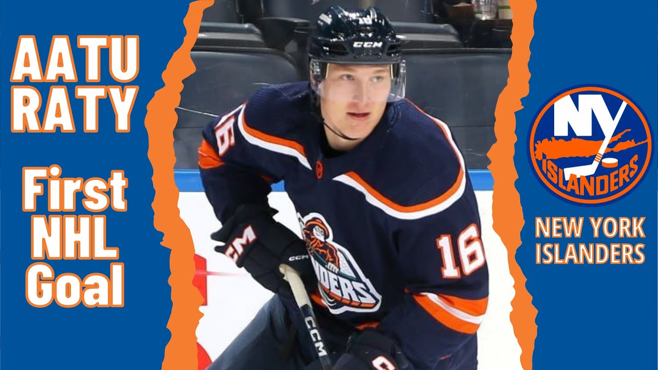 Aatu Raty #16 (New York Islanders) first NHL goal Dec 23, 2022 - YouTube