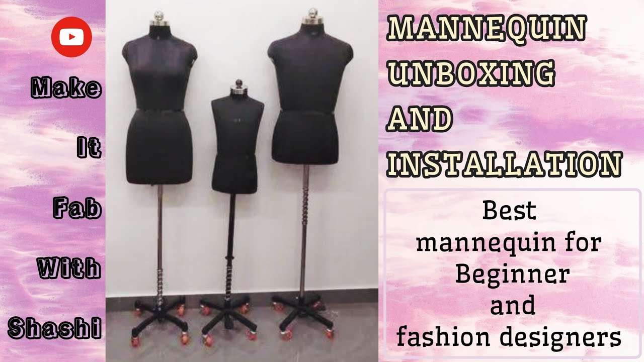 dummy unboxing review|how to install dress form dummy|best dummy for ...