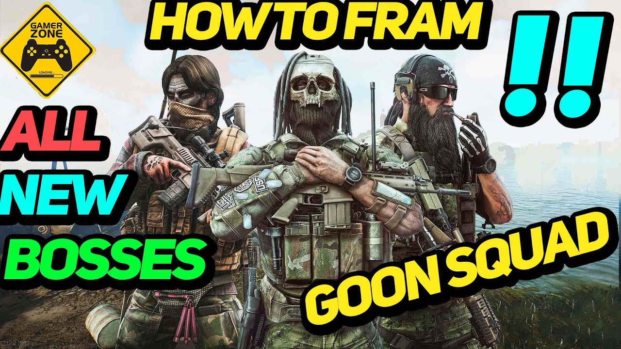 How To *NEW* Farm THE GOON SQUAD Escape from Tarkov NEW BOSSES #tarkov ...