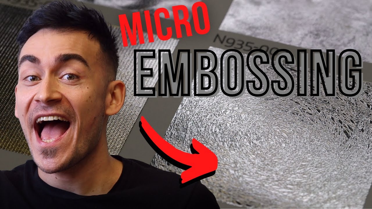 What is Microembossing? (and Nanoembossing??) - YouTube