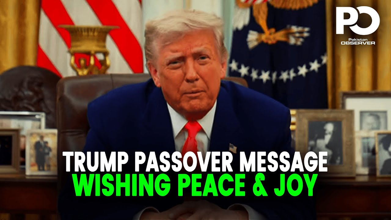 Trump Heartfelt Passover Message: Tradition, Gratitude, and Reflection ...