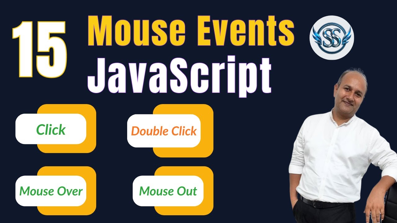 15 - Mouse Events in JavaScript |click,double click,mouse over,mouse out|Satyaansh Softech Pvt ...