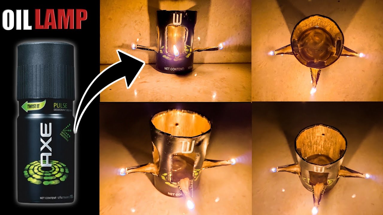 Oil lamp | Diy craft ideas | How to make lamp at home - YouTube