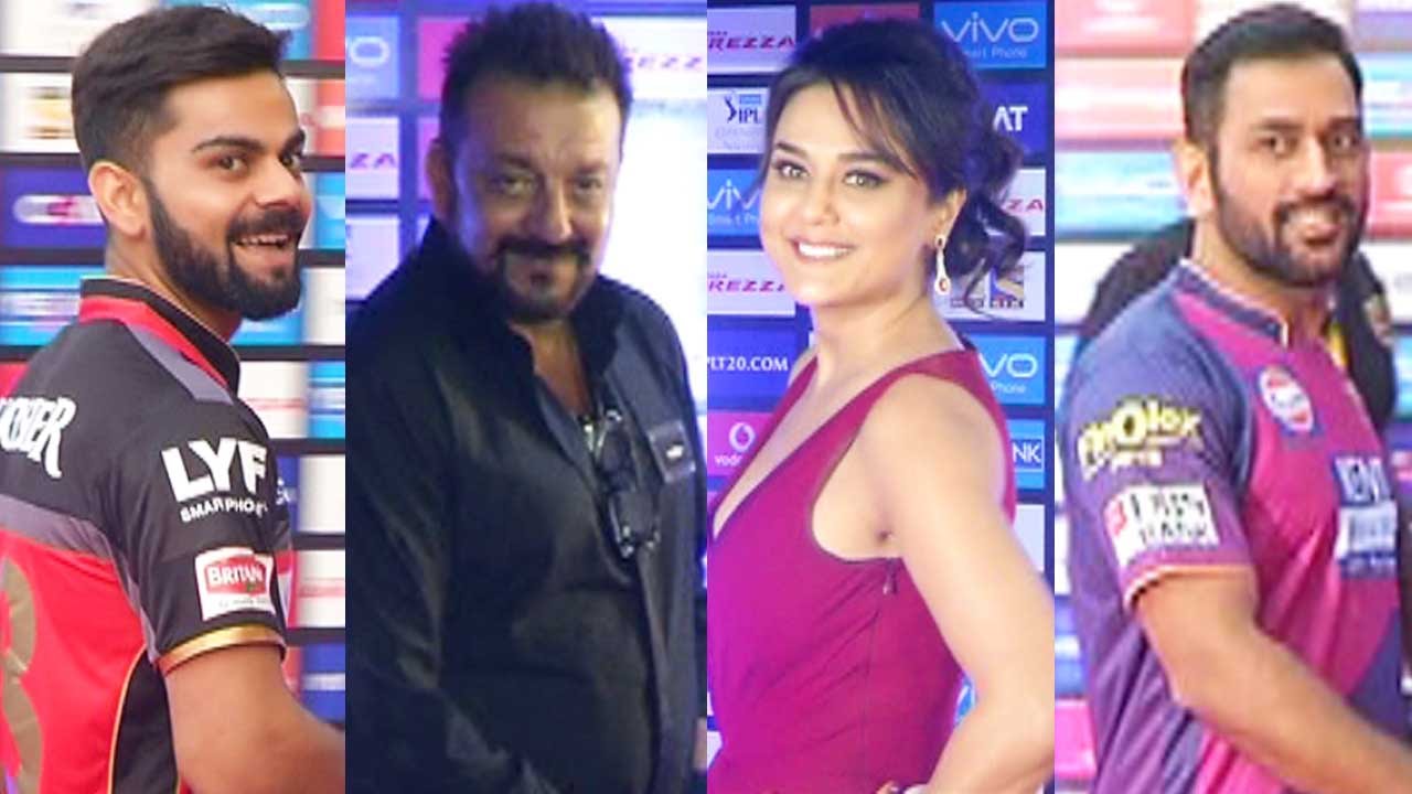 Virat Kohli, Sanjay Dutt, MS Dhoni, Preity Zinta And Others Attend IPL ...