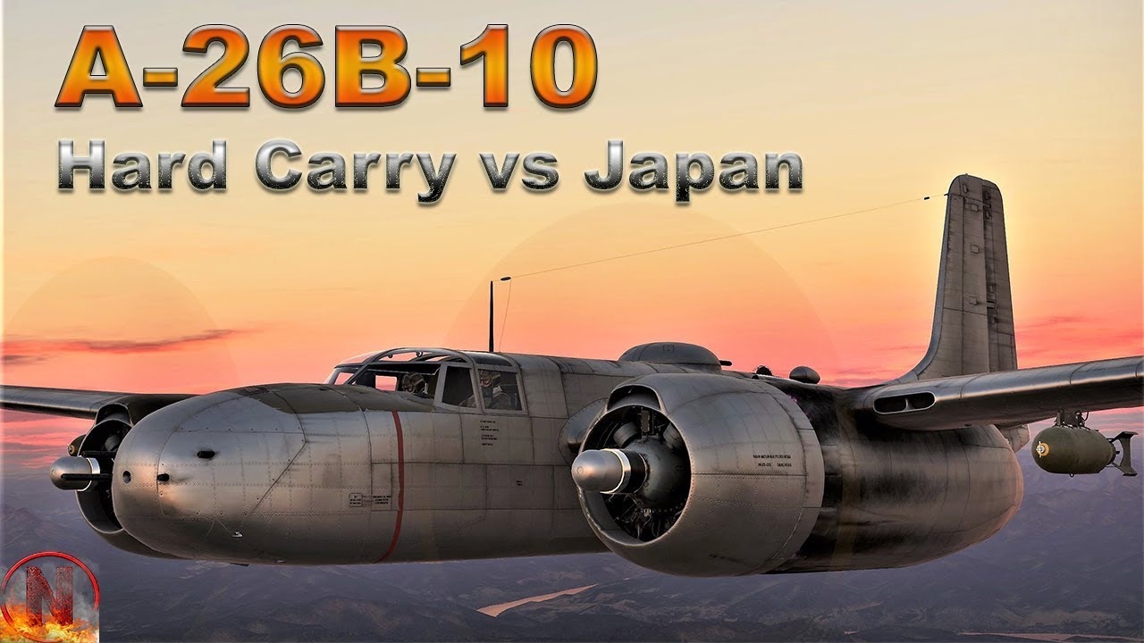 WT || A-26B-10 - Hard Carry vs Japan - YouTube