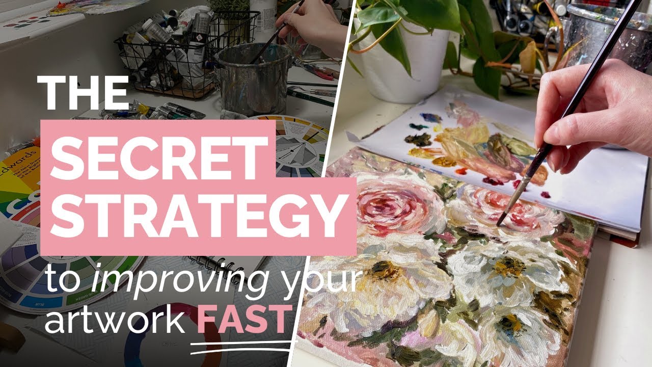The secret strategy to improving your artwork FAST - YouTube