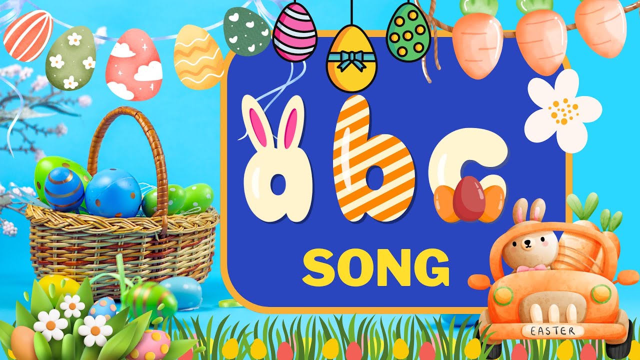Small Letters or Lowercase Letters Easter Theme abc Song |a for apple b ...