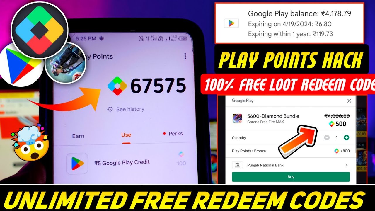 google play points earn trick 2023 - Google Play Redeem code - Google ...
