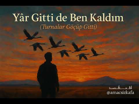 Yâr Gitti de Ben Kaldım | Turnalar Göçüp Gitti (Hasret Türküsü)